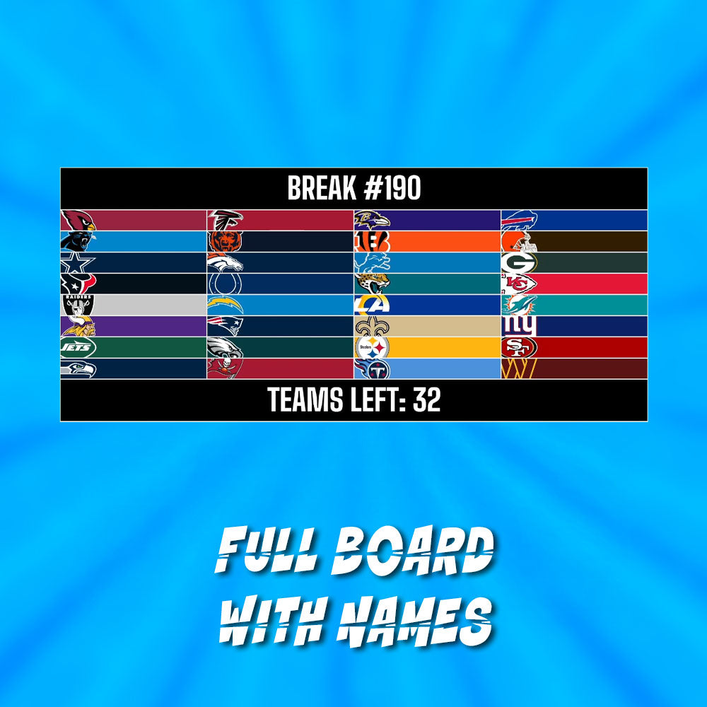 NFL Break Template Bundle For Google Sheets – Pack Pursuit, LLC